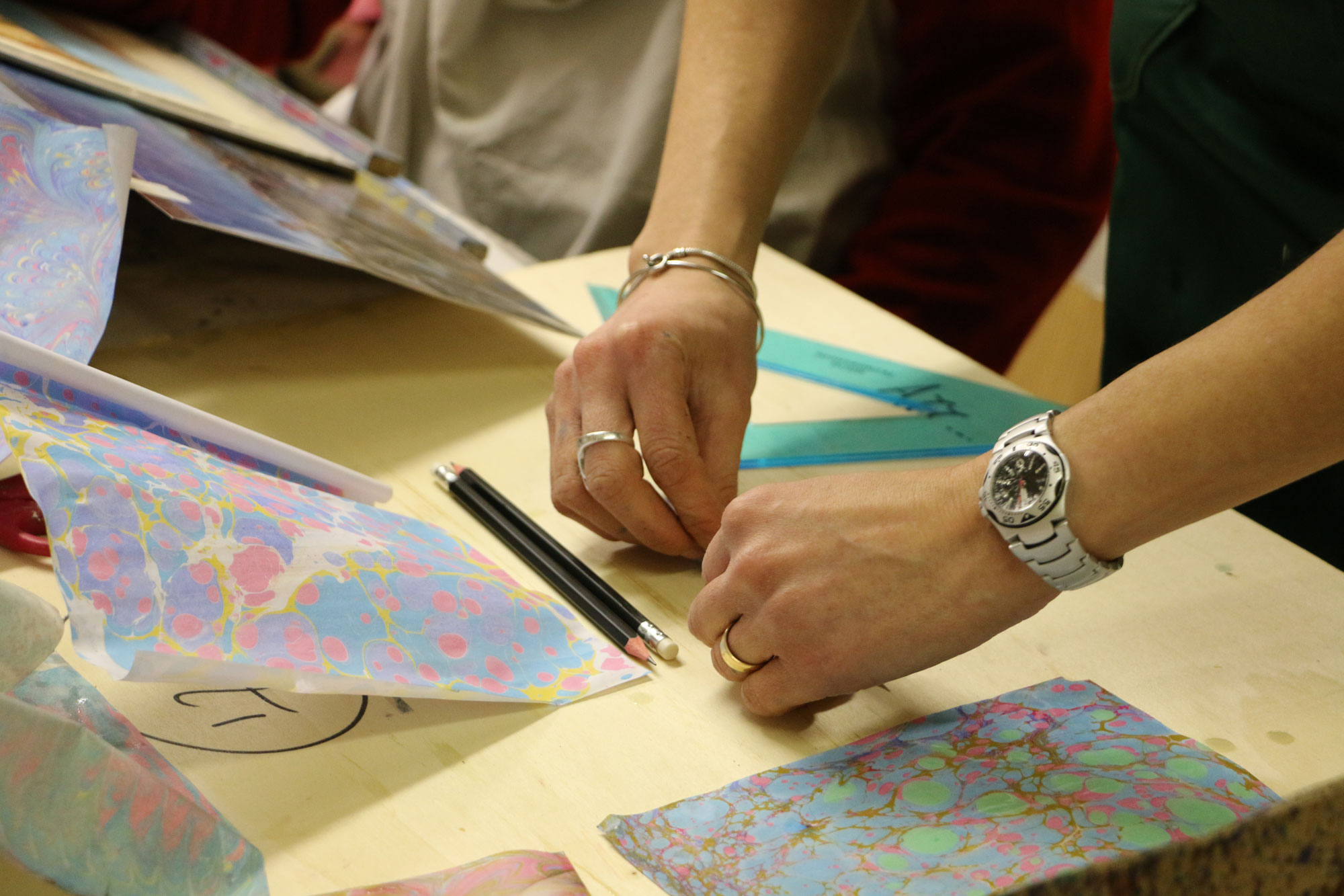 Florentine Marbled Paper Workship with Francesca Vannini