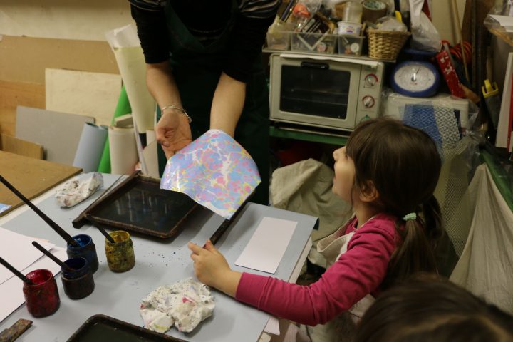 Florentine Marbled Paper Workship with Francesca Vannini