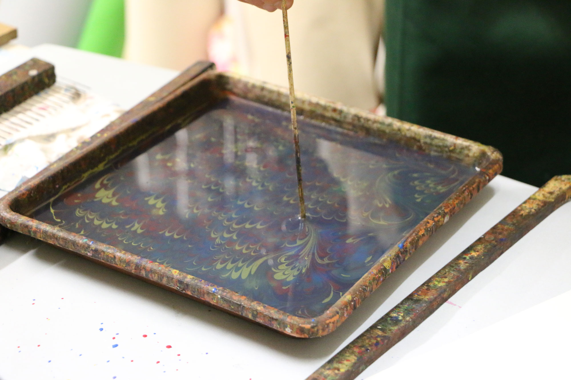 Florentine Marbled Paper Workship with Francesca Vannini