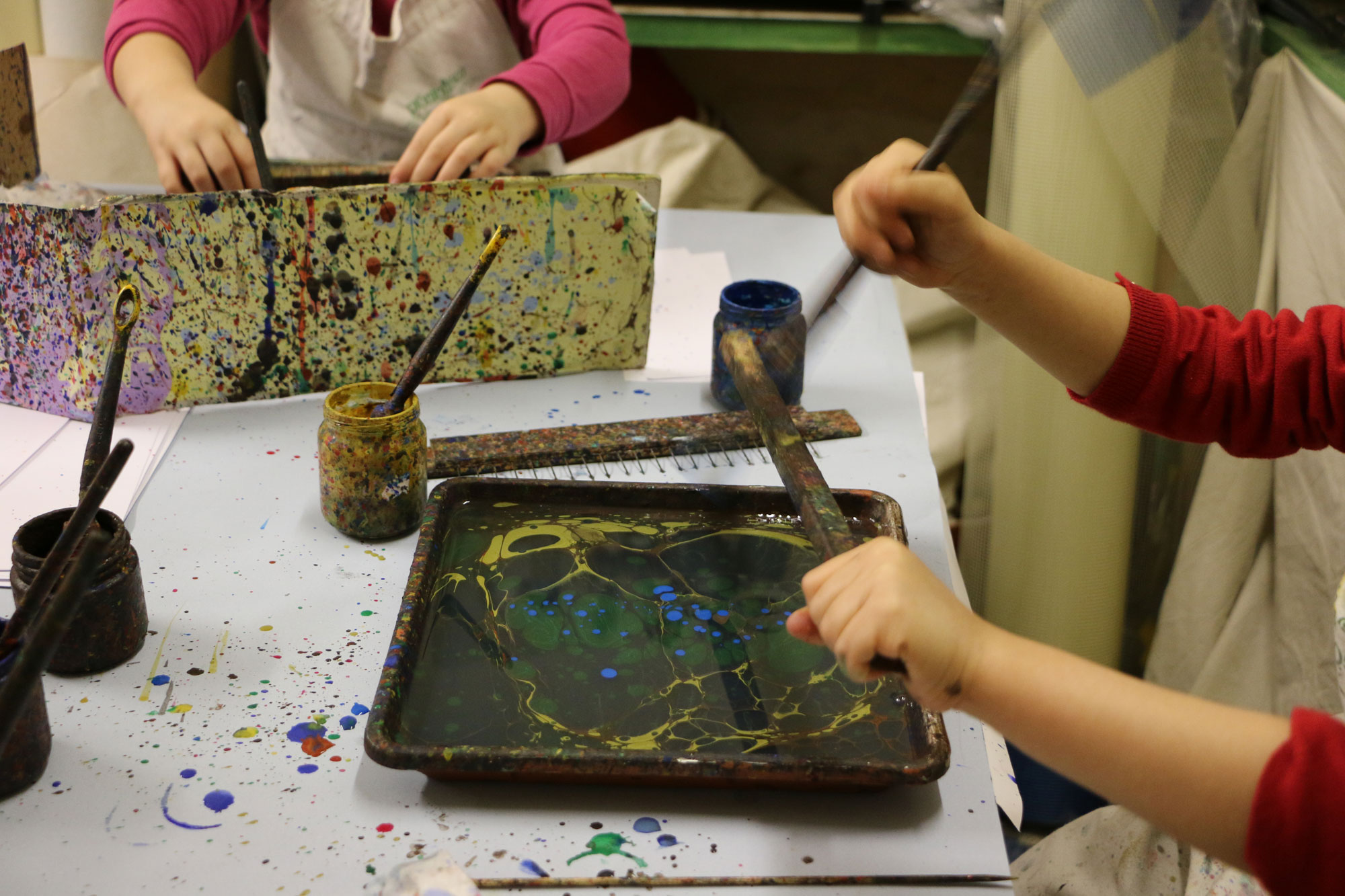 Florentine Marbled Paper Workship with Francesca Vannini