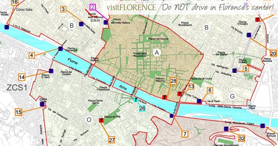 The ZTL in Florence: Restricted Traffic Zone in Florence